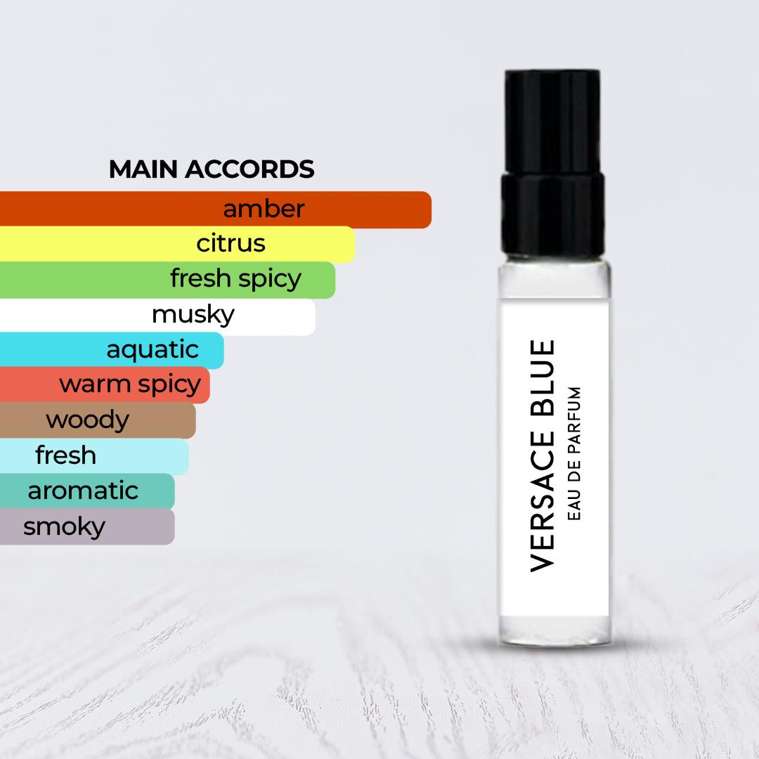 Versace Blue Perfume for men - Versace Pour Homme Dylan - Scent Seduce